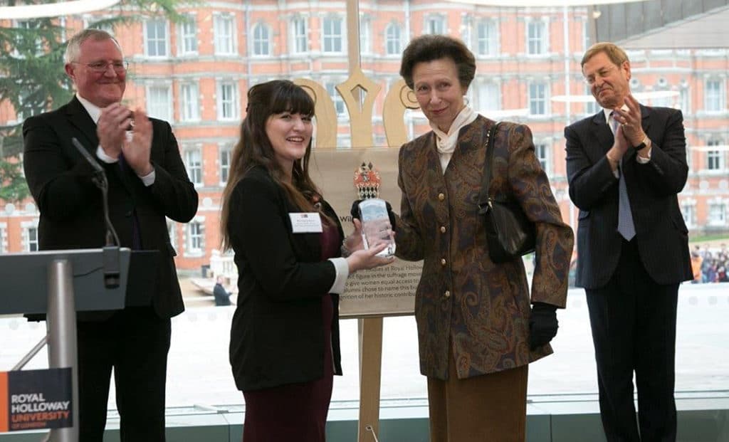 HRH The Princess Royal visits Royal Holloway, University of London ...