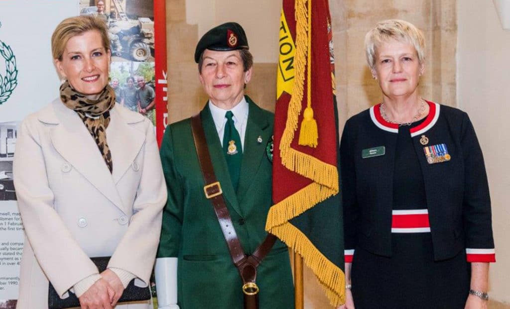The Women's Royal Army Corps welcomed HRH The Countess of Wessex to ...