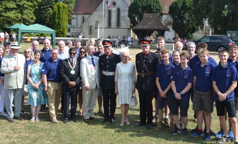 Volunteers of BERT receive a Queen’s Award for Voluntary Service at ...