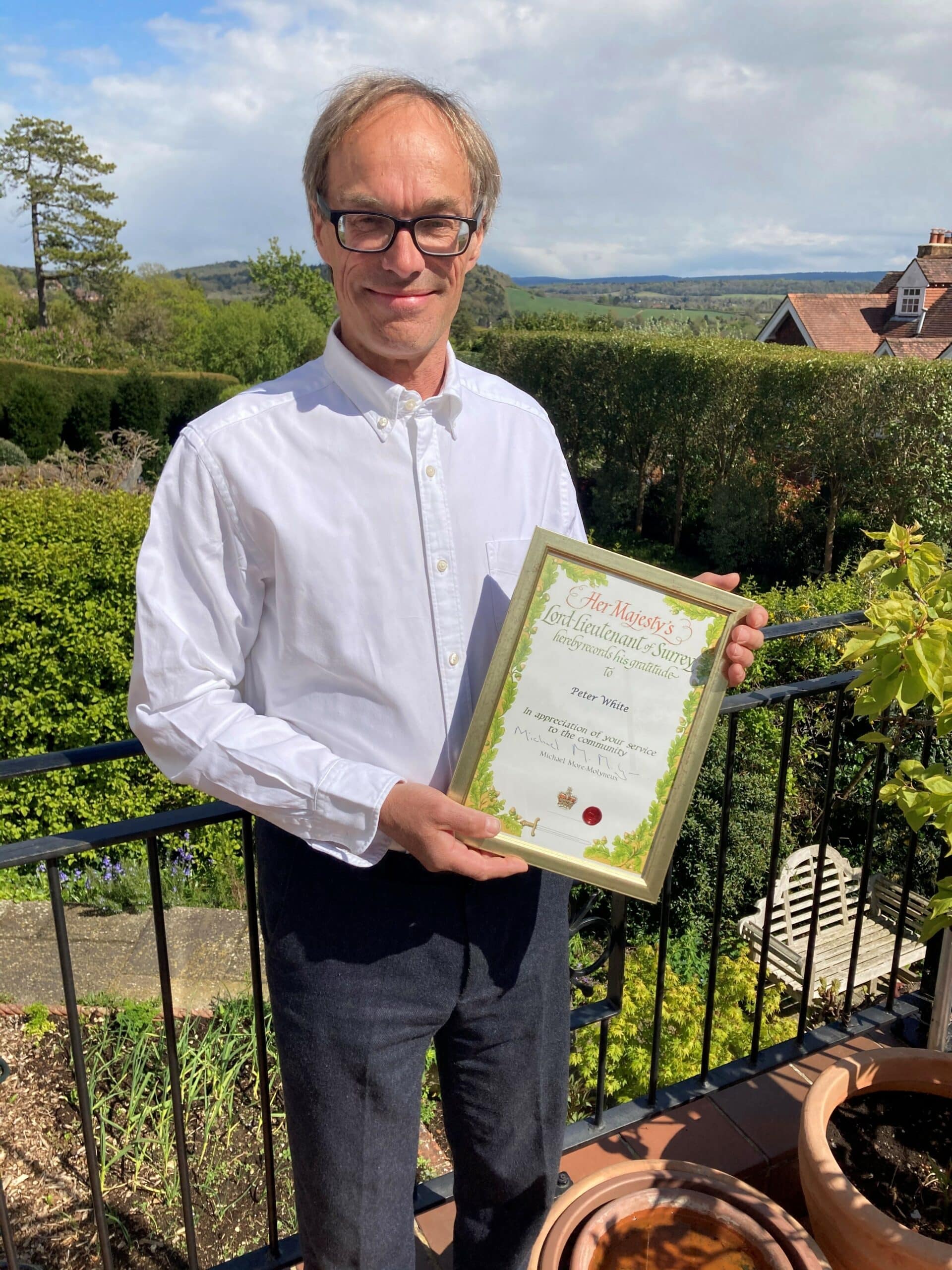 Lord-Lieutenant's Awards of Appreciation - Surrey Lieutenancy