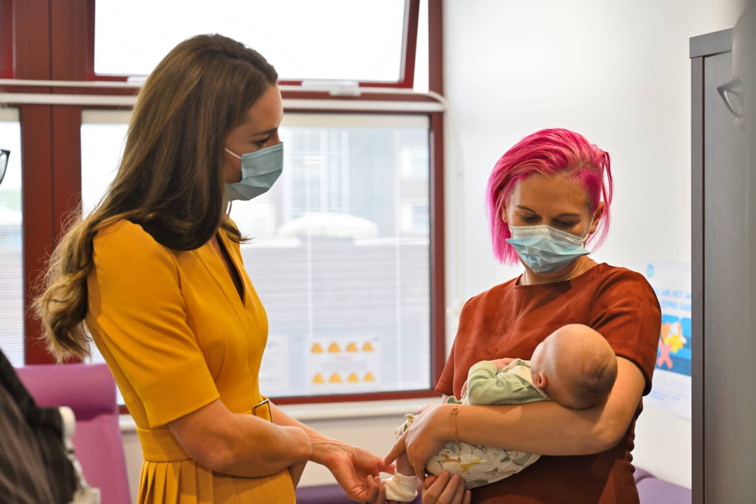 The Princess of Wales visit to the Royal Surrey Hospital - Surrey ...