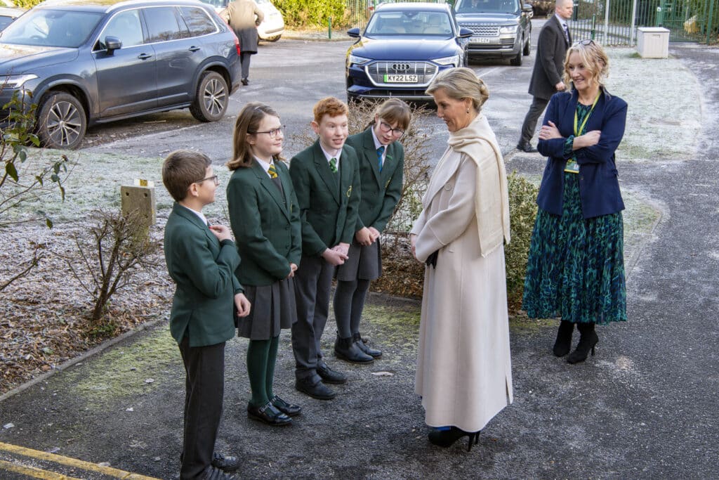 Royal Visit to Connaught Junior School - Surrey Lieutenancy