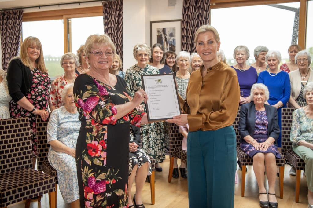 HRH The Duchess of Edinburgh joins Bagshot Women’s Institute’s ...