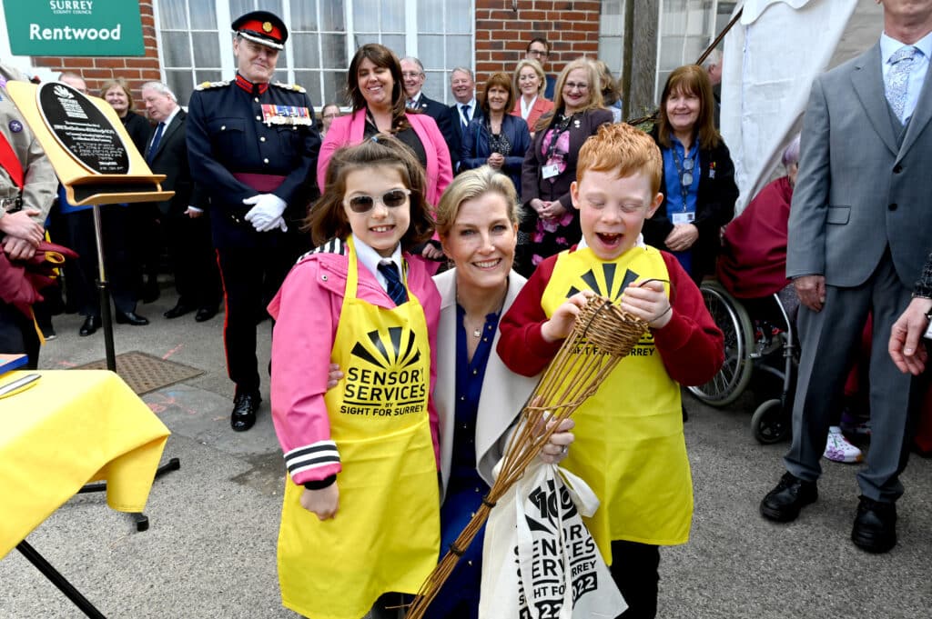 Her Royal Highness The Duchess of Edinburgh visits Sensory Services by ...