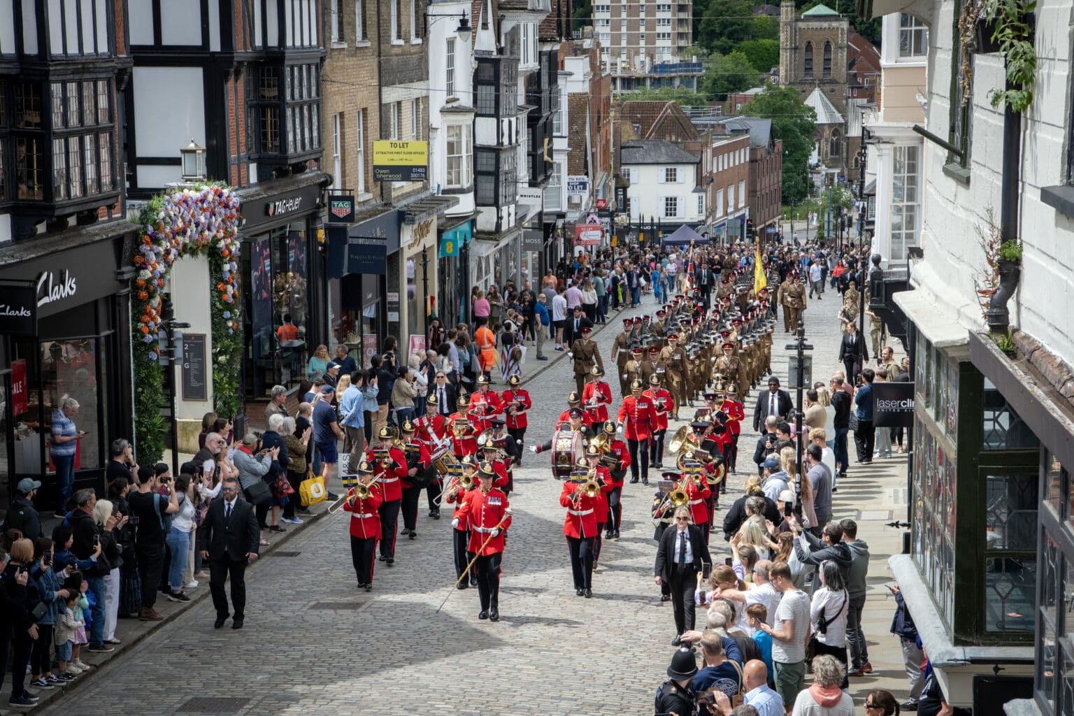 PWRR Freedom Parade - Surrey Lieutenancy