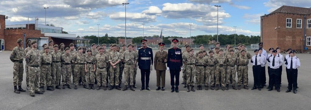 Ash Manor School CCF Summer Parade 2025 - Surrey Lieutenancy
